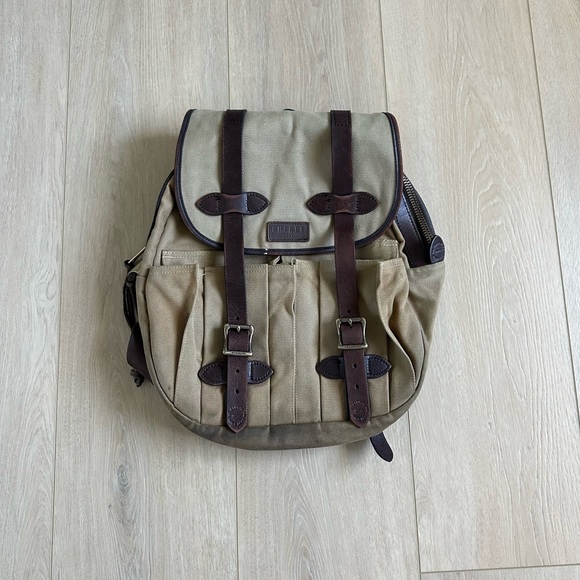 Filson | Bags | Filson Twill Rucksack Backpack | Poshmark
